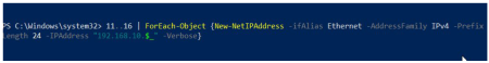 How to Configure Multiple IP Addresses on Windows Server via PowerShell