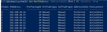 How to Configure Multiple IP Addresses on Windows Server via PowerShell