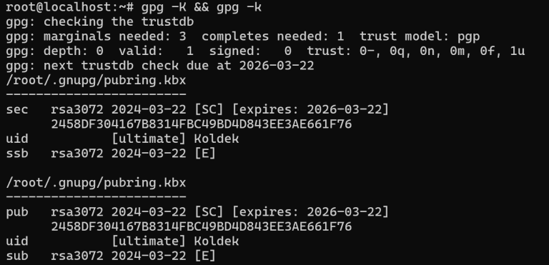 How to Manage GPG Keyring on Linux and Windows | Generate, Import ...