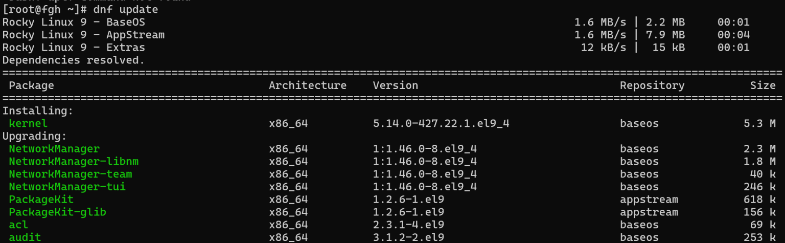 Configure Repositories on Rocky Linux ~Serverspace.us