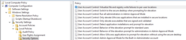 Manage, disable UAC in Windows ~Serverspace.us
