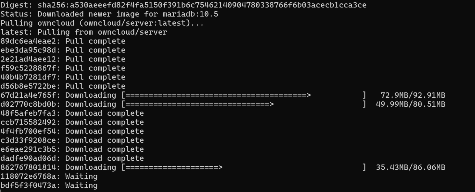 How do I install ownCloud using Docker? ~ Serverspace.us